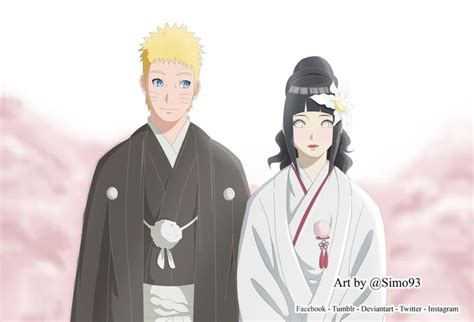 Gambar Naruto Hinata Wedding Naruhina💛💜