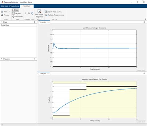 Inverted Pendulum Controller Tuning MATLAB Simulink