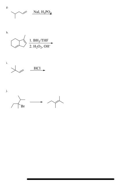 solved how to solve all missing reactant reagents to