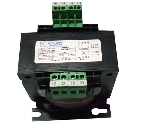 75va Yokoyama Industrial Control Transformer Rating Capacity 75va