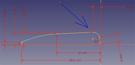 Tangent While Keeping Other Measurements More In Comments R FreeCAD