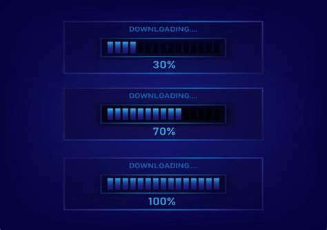 Game Progress Bar Vector Art Icons And Graphics For Free Download