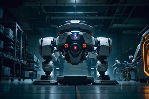Premium Ai Image Advanced Robotics Laboratory