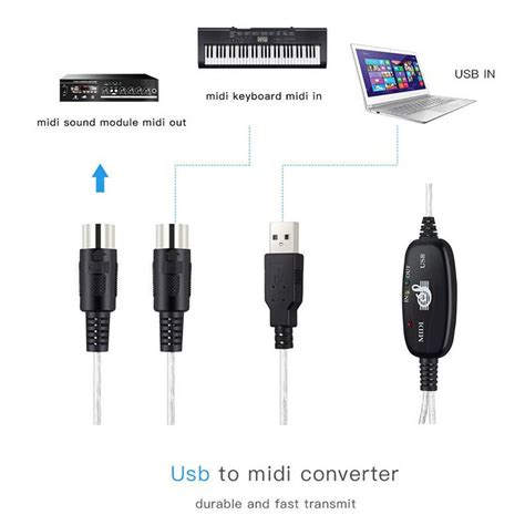 Meter Usb Ind Midi Interface Kabel Pin Midi Ti Grandado