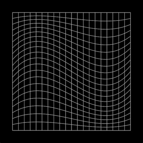 Premium Vector Abstract Wavy D Mesh On A Black Background Geometric Dynamic Wave D