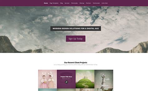 Vertex Wordpress Theme