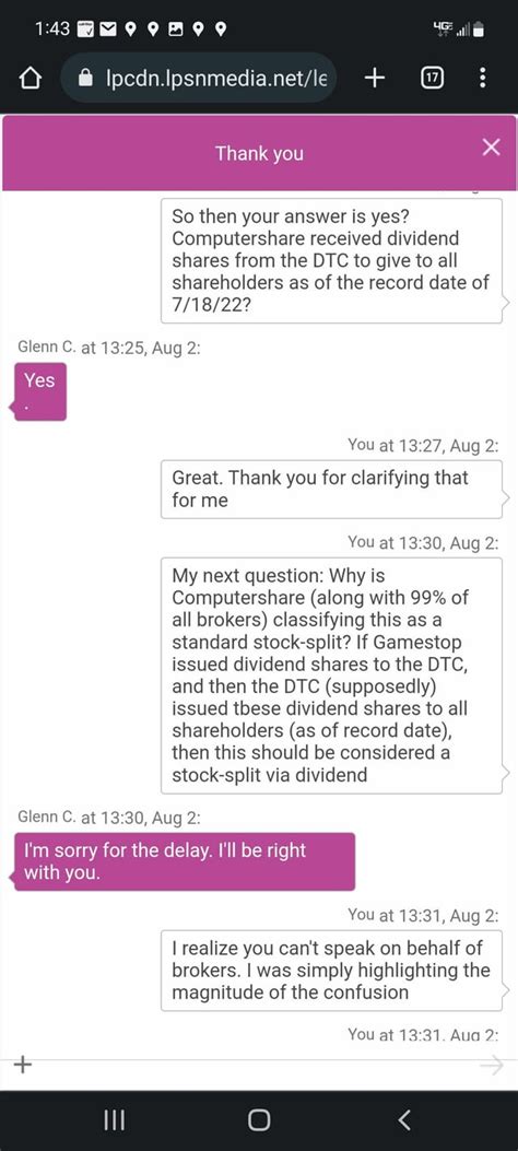 Computershare Confirms Split As Dividend Rgme