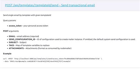 tutorial on how to use transactional api · issue 1366 · mailtrain org