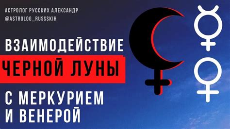 Взаимодействие Чёрной Луны с Меркурием и Венерой / Черная Луна / Школа ...
