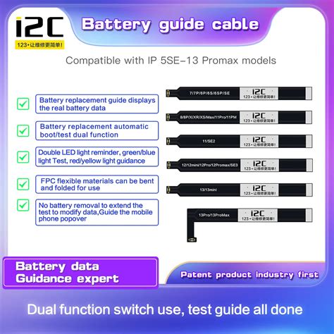 i2c battery flex cable health data guide booting edit for iphone 5se 6