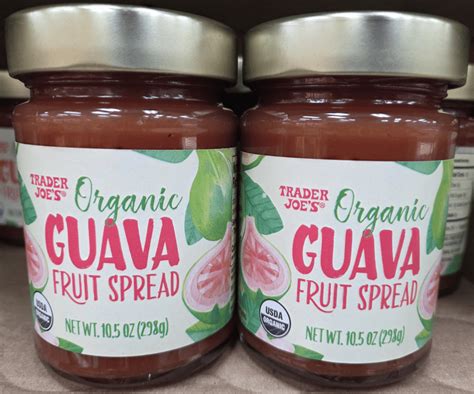 Trader Joes Organic Guava Fruit Spread 105oz 298g 2 Jars