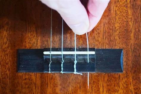 How To Tie Ukulele Strings In Easy Steps