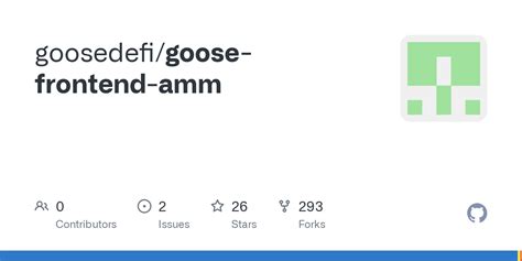 goose frontend amm index tsx at master · goosedefi goose frontend amm