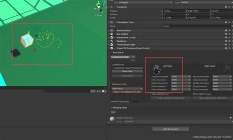 【steam vr 2 x】unity skeleton poser 骨骼姿势 编辑姿势时 找不到手的预设 csdn博客