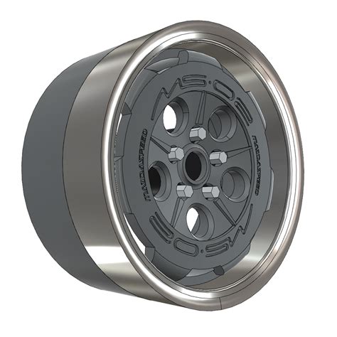 Stl File 1 24 Scale 18 Mazdaspeed Ms 02 Wheel・model To Download And 3d