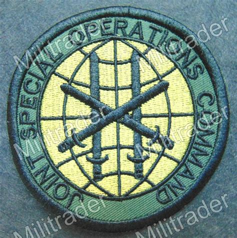 Us Joint Special Operations Command Jsoc Patch Subdued Od 4573980901