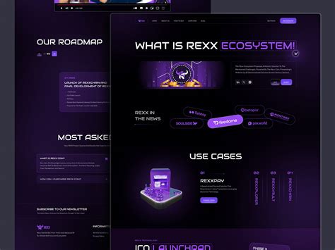 Rexx Ecosystem Your Gateway To A Decentralized Future Behance