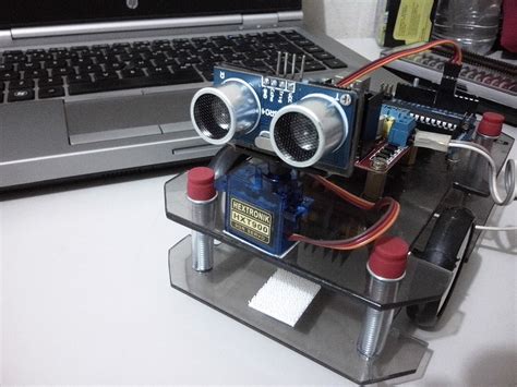 pingbot explorer robot 6 steps instructables
