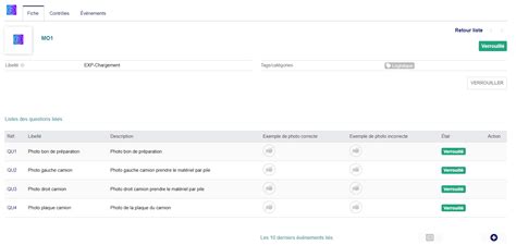 Amélioration Fiche Daudit Terrain · Issue 2631 · Evariskdigirisk