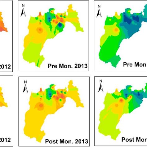 Groundwater Level Variations During 2012 2014 Download Scientific Diagram