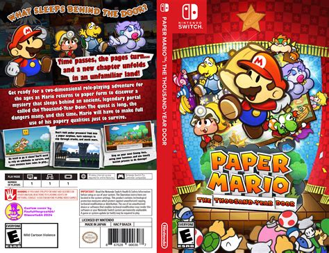 Ttyd Remake Key Art Cover Fanmade R Papermario