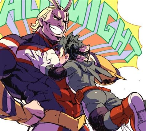 Mightdeku All Might X Izuku Midoriya