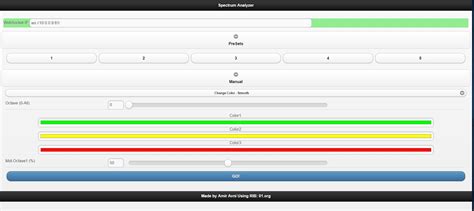 Part 2 Spectrum Analyzer With Esp8266 Msgeq7 Ws2812 And Websocket Control