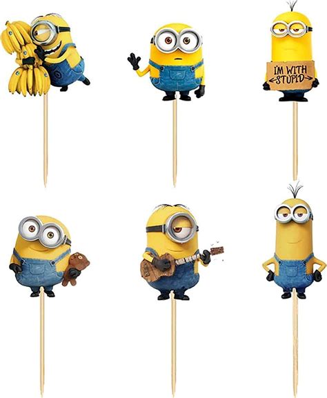 Despicable Me Cupcake Toppers