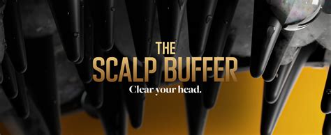 Manscaped® The Scalp Buffer Mens Silicone Head Scrubber Premium Cleansing