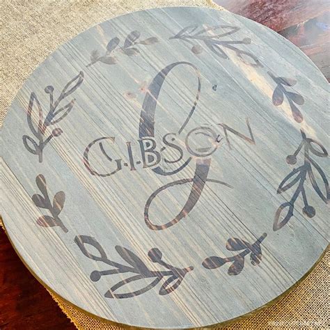 Lazy Susan Print Cut Craft