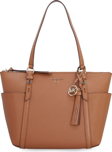 Michael Kors Luggage Leather Tote Shopstyle