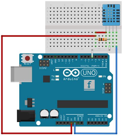 dht11 tani czujnik temperatury i wilgotności powietrza arduino dla