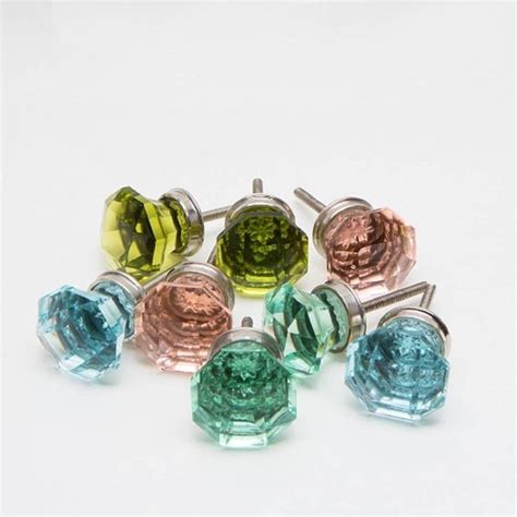 Glass Knobs And Handles For Your Doors And Drawers Colorful Glass