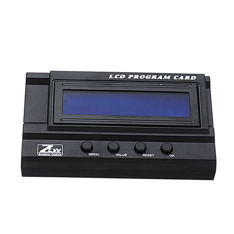 ZTW LCD Program Card For Beast Series Rc Car Brushless Electronic Speed Control Price
