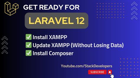 🔧 Install Xampp And Composer For Laravel 12 On Windows Step By Step Guide Youtube