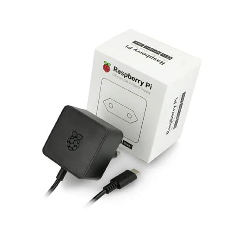 Raspberry Pi 4 Usb C 5 1v 3a Black Power Supply