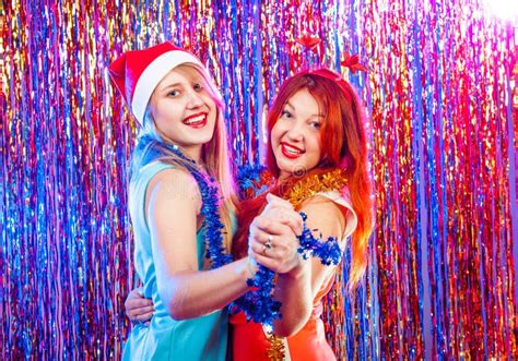 Young Nice Girls Have Fun Stock Image Image Of Birthday 63376259