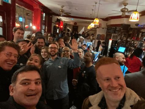 jack bridger on linkedin scaling devtools london pub trip tomorrow in shoreditch 50 people