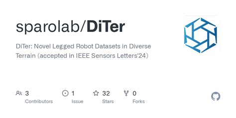 Issues Sparolab DiTer GitHub