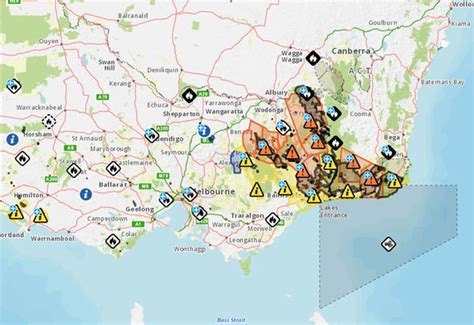 Map Of Victoria Australia Fires Rzbgcl