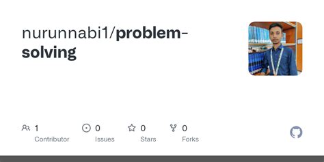 GitHub Nurunnabi Problem Solving