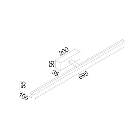 Lineal Led Dimmable Wall Bathroom Light Buy Online