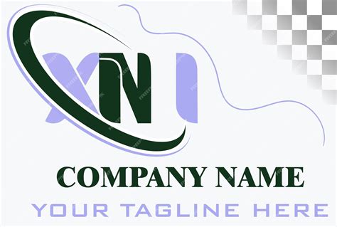 Premium Vector Xni Letter Logo Design
