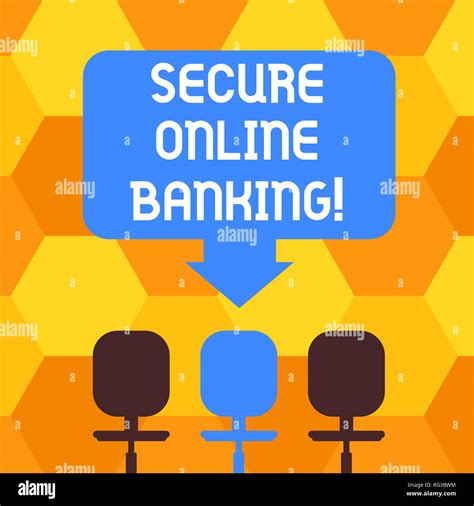 Handwriting Text Writing Secure Online Banking Concept Meaning Safe