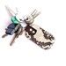 Python Snakeskin Keychain Leather Keyring Gift For Her Gift Etsy