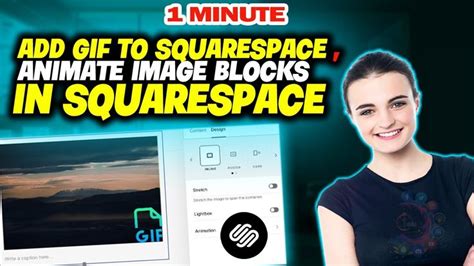 How To Add Gif To Squarespace 2025 Animate Image Blocks In Squarespace Squarespace Tutorial