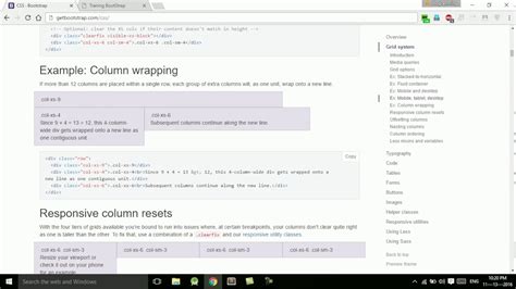 Bootstrap Tutrial Part 7 BootStrap Column Wrapping YouTube