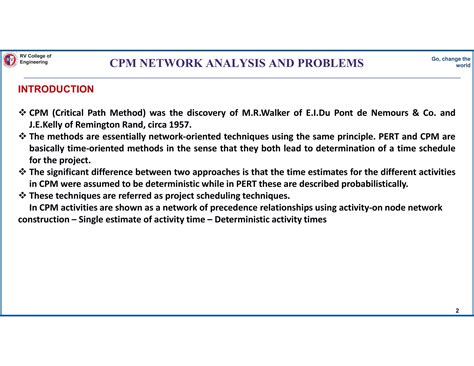 Cpm Network Analysis And Problems PDF Computer Software And Applications Computing