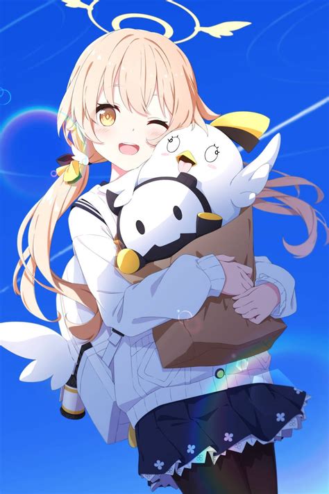 Hifumi Peroro And Skullman Blue Archive Drawn By Aoi Thomas Danbooru