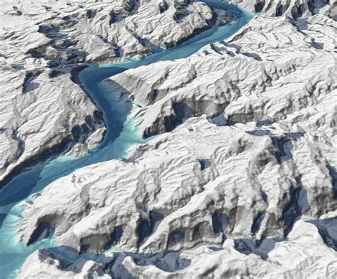 Oc Colorado River Relative Elevation Model Hillshading Shading